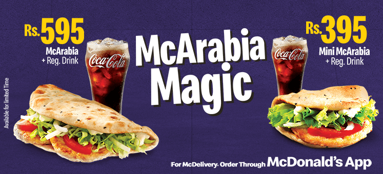 Home - McDonald's: Burgers, Fries & More | McDonald's Pakistan