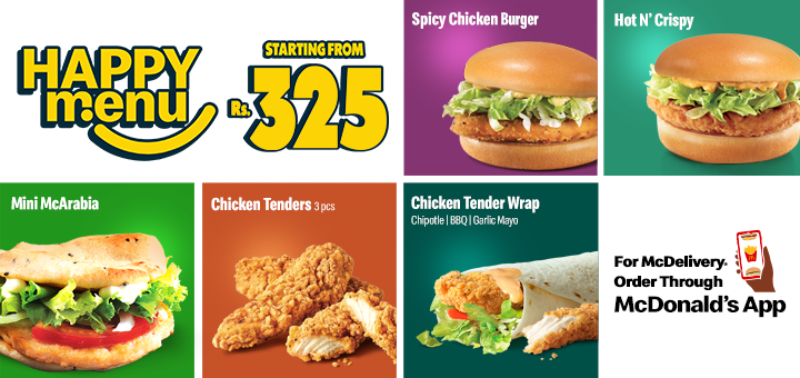 Home - McDonald's: Burgers, Fries & More | McDonald's Pakistan